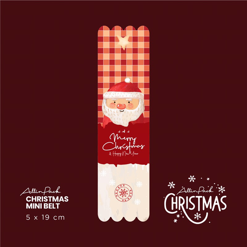 Jual paper sleeve pendek natal isi 10 5x19cm | Shopee Indonesia