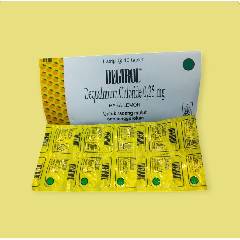 Jual PERMEN DEGIROL Strip 10 tablet | Shopee Indonesia