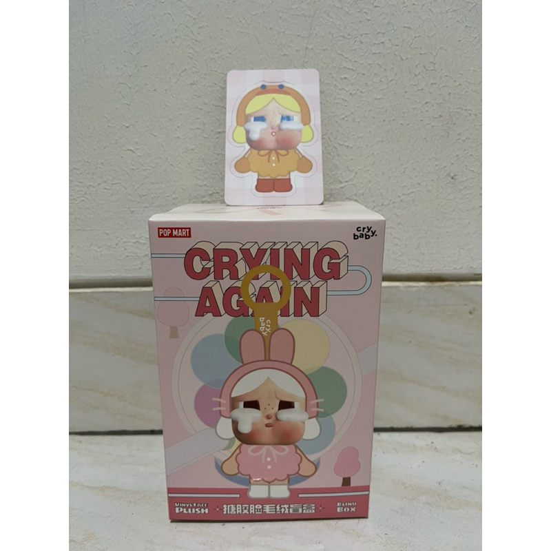 Jual POPMART CRYING AGAIN CRYBABY VINYL FACE PLUSH SELECTED DUCK YOU ...