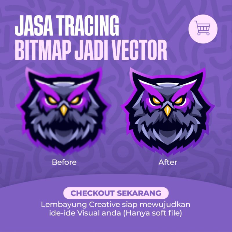 Jual JASA TRACING/GAMBAR ULANG BITMAP JADI VECTOR PROFESIONAL | Shopee Indonesia