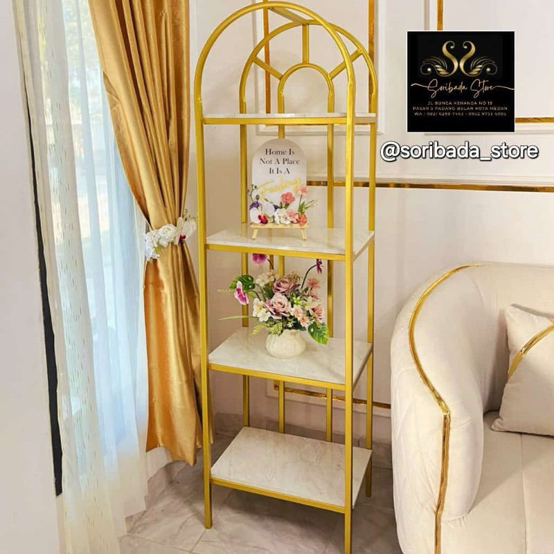 Jual Rak Hias Petak | Rak Besi Granit | Rak Hias | Rak Serbaguna | Rak ...