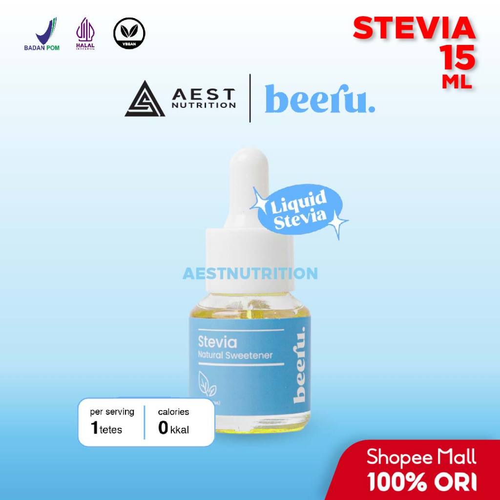 Jual Beeru Stevia Natural Sweetener - 15 ml Pemanis Alami Alternatif ...