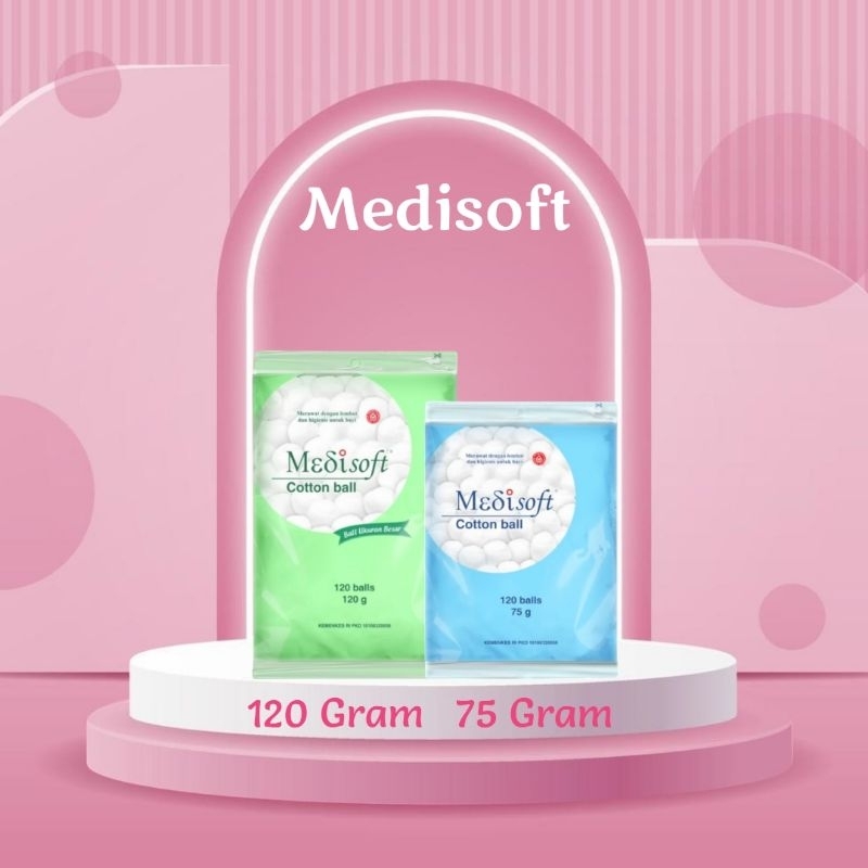 Jual SELECTION / MEDISOFT COTTON BALL 75 GRAM | MEDISOFT COTTON BALL ...