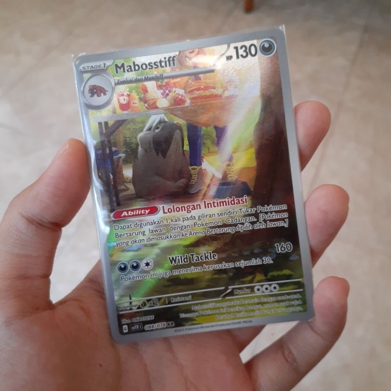 Jual Mabosstiff AR SV1V 088/078 Pokemon TCG Indonesia Trading Card Game ...