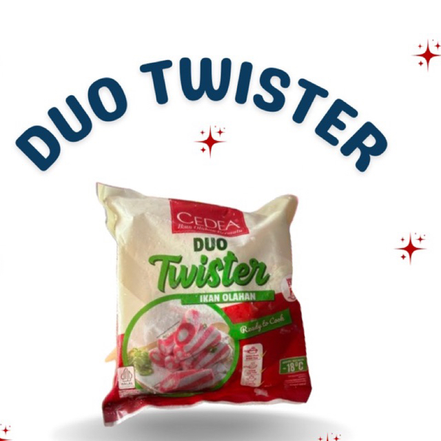 Jual DUO TWISTER OLAHAN IKAN CEDEA 500g | Shopee Indonesia