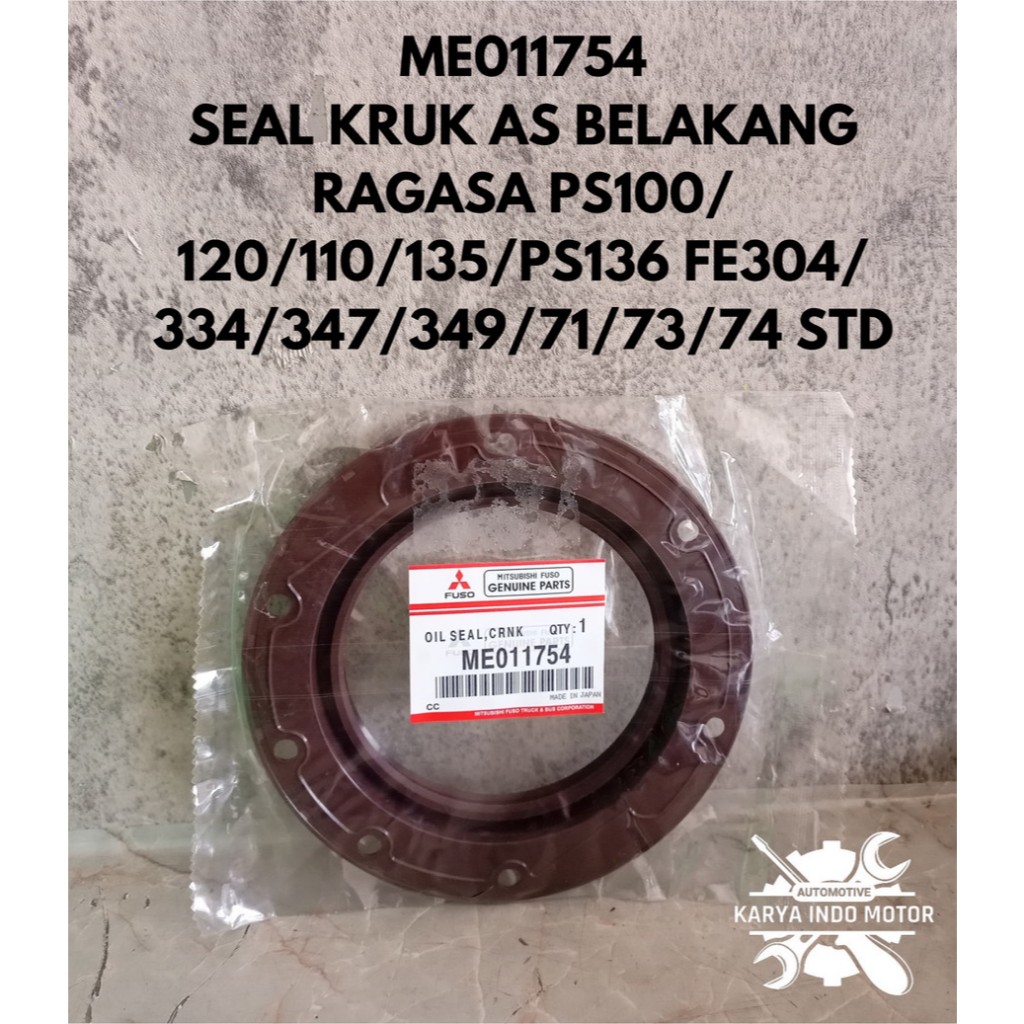 Jual Seal Crankshaft Belakang Kruk As PS100 Standar ME011754 | Shopee Indonesia