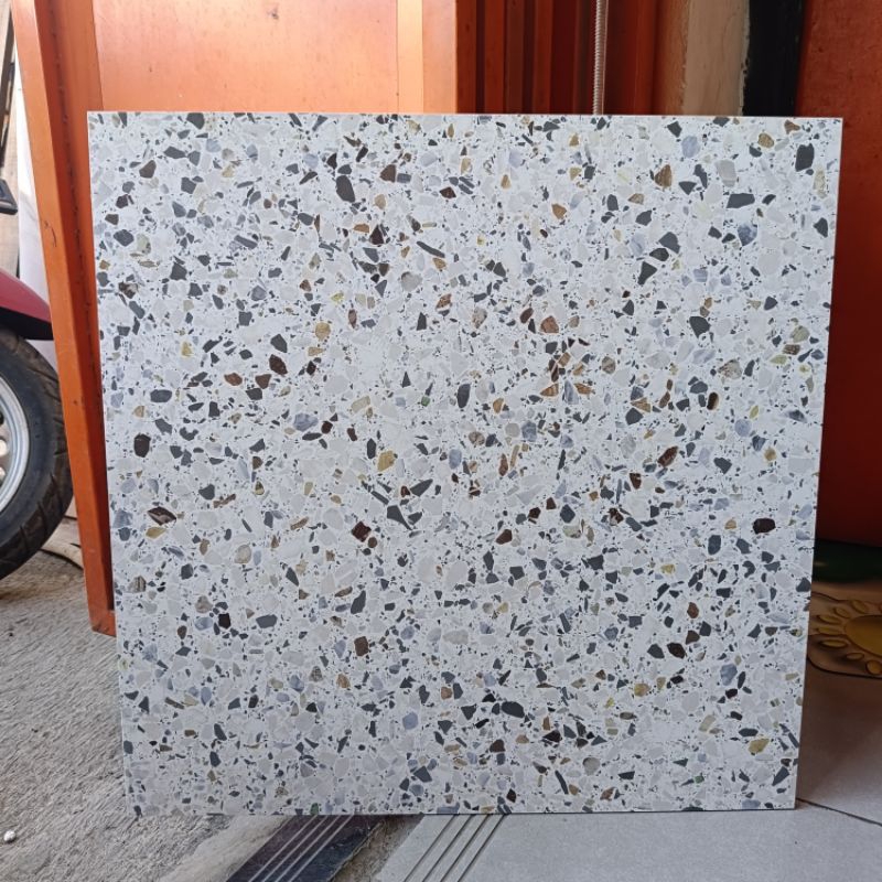 Jual Granit 60x60 Matt terazo Venice white infinity | Shopee Indonesia