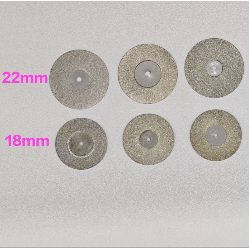 Jual Dental Bur Lab Diamond Disc Disk Disc Double Side Cutting Veener ...