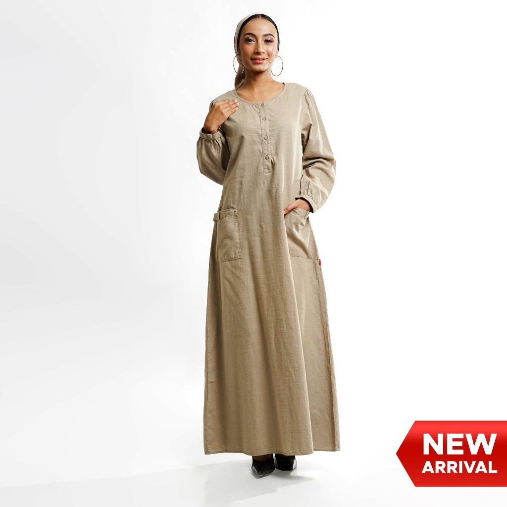 Jual Cressida Gamis Ladies Gray - LLGAL.VB838G | Shopee Indonesia