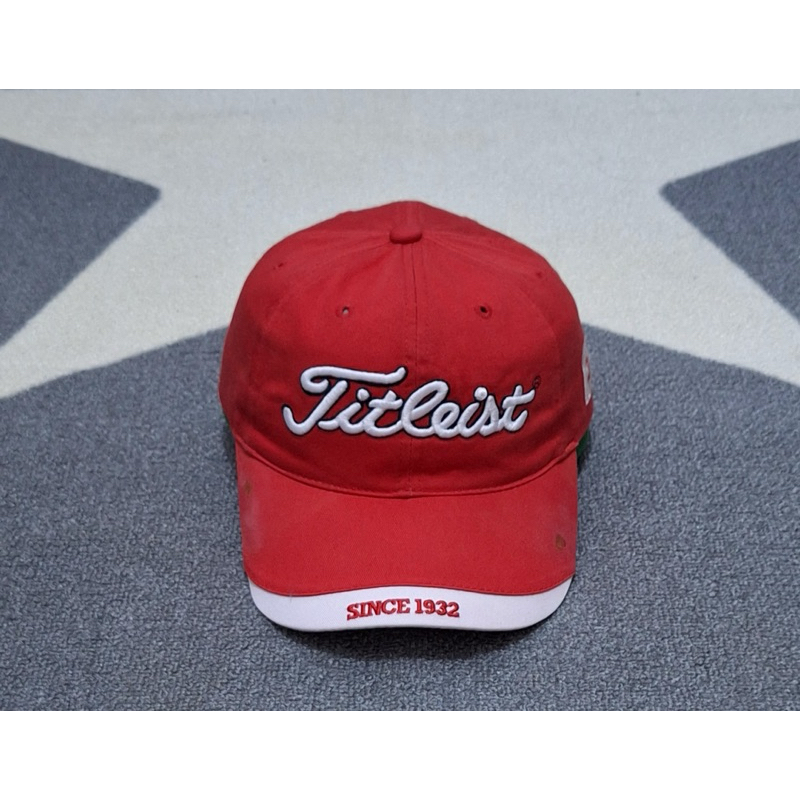 Jual Topi Titleist Merah Red preloved 2nd sekon secon seken pl bekas ...