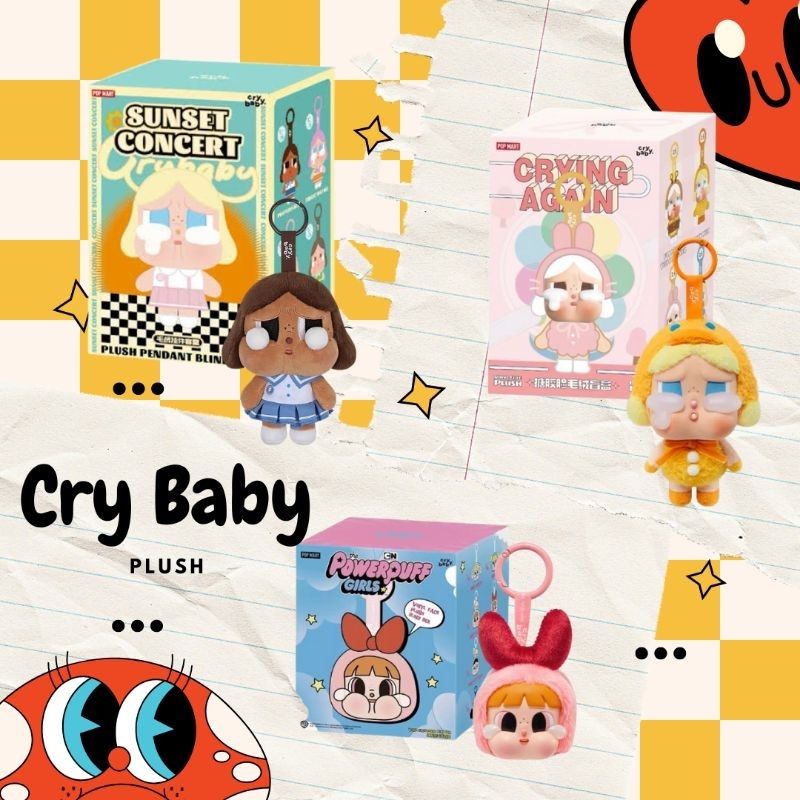 Jual (SELECTED) CRYBABY PLUSH / CRY BABY SUNSET CONCERT / CRY BABY ...