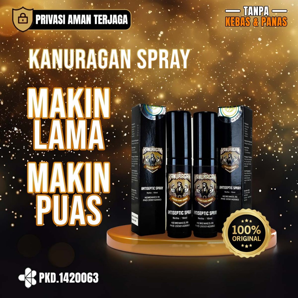 Jual Kanuragan Spray Herbal Pria Bersertifikat Kemenkes Khsasiat nya ...