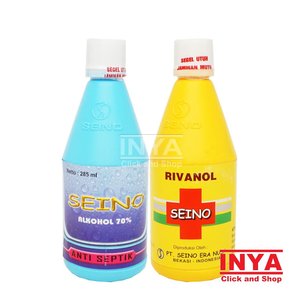 Jual Seino Rivanol Alkohol Anti Septik 285ml - Alcohol Antiseptic P3K ...