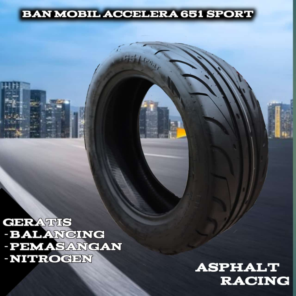 Jual ban mobil type semi slick 235 40 R18 merk accelera 651 sport -toko ...