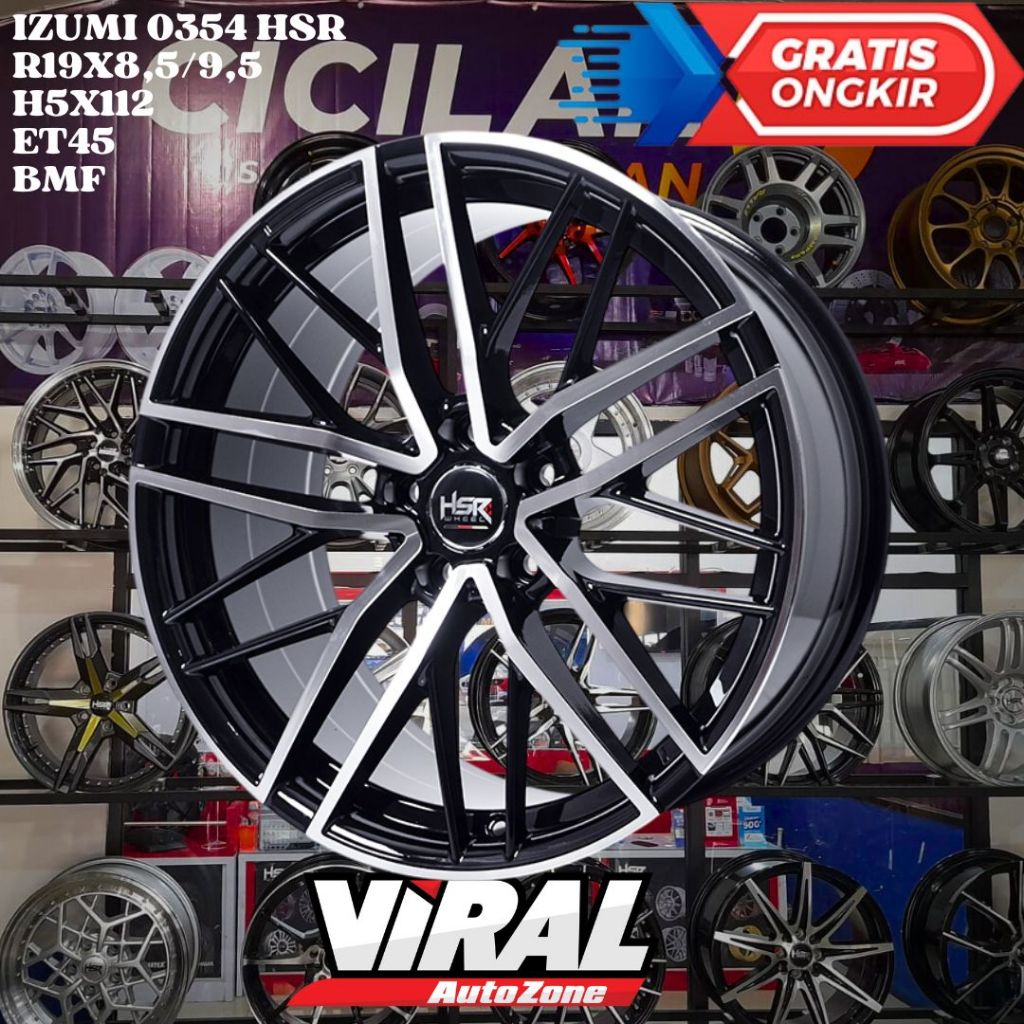 Jual Velg Mobil Ring 19 HSR IZUMI R19 UNTUK PORSCHE MACAN SCIROCCO TIGUAN MG4 | Shopee Indonesia