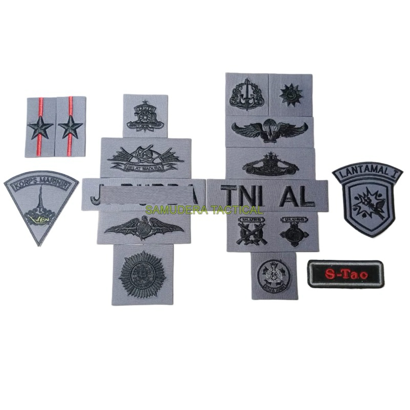 Jual FULL SET ATRIBUT PAPAN NAMA PDL TNI AL (PDL KRI) | Shopee Indonesia