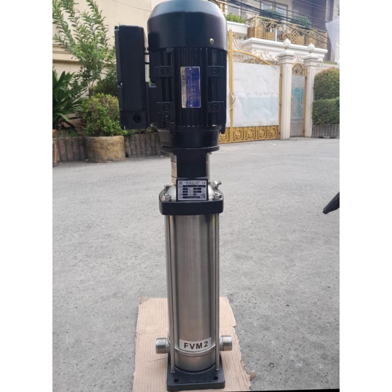 Jual Pompa Flugo 2-13 1,5kw 2hp 220v 1phase Pompa Booster Multistage ...