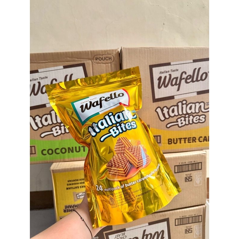 Jual Wafello Italian Bites 228 gram isi 24 bks ( perbungkus isi 2 ...