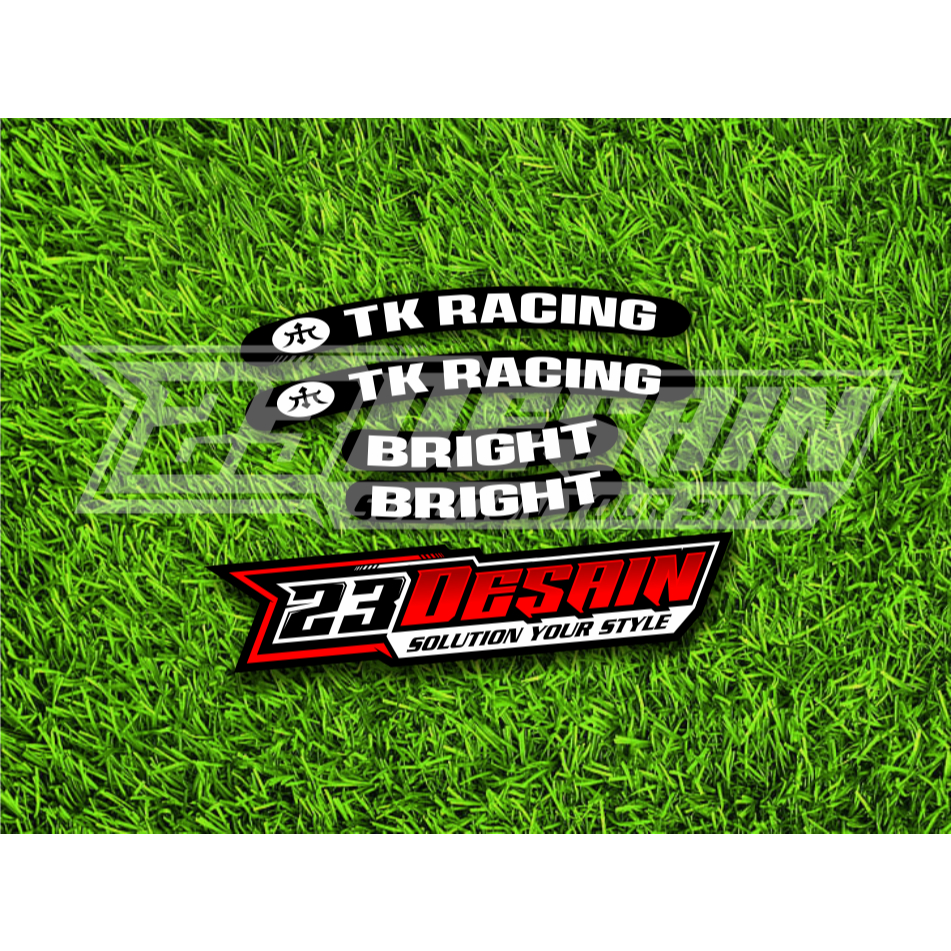 Jual STIKER TK RACING STICKER VELG TK RACING | Shopee Indonesia