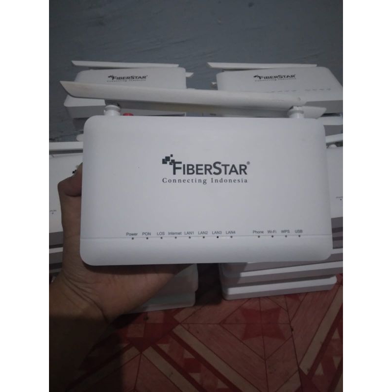 Jual ONT GPON F609 V9 FIBERSTAR KELUARAN 2022-2023 UNIT PLUS ADAPTOR ...