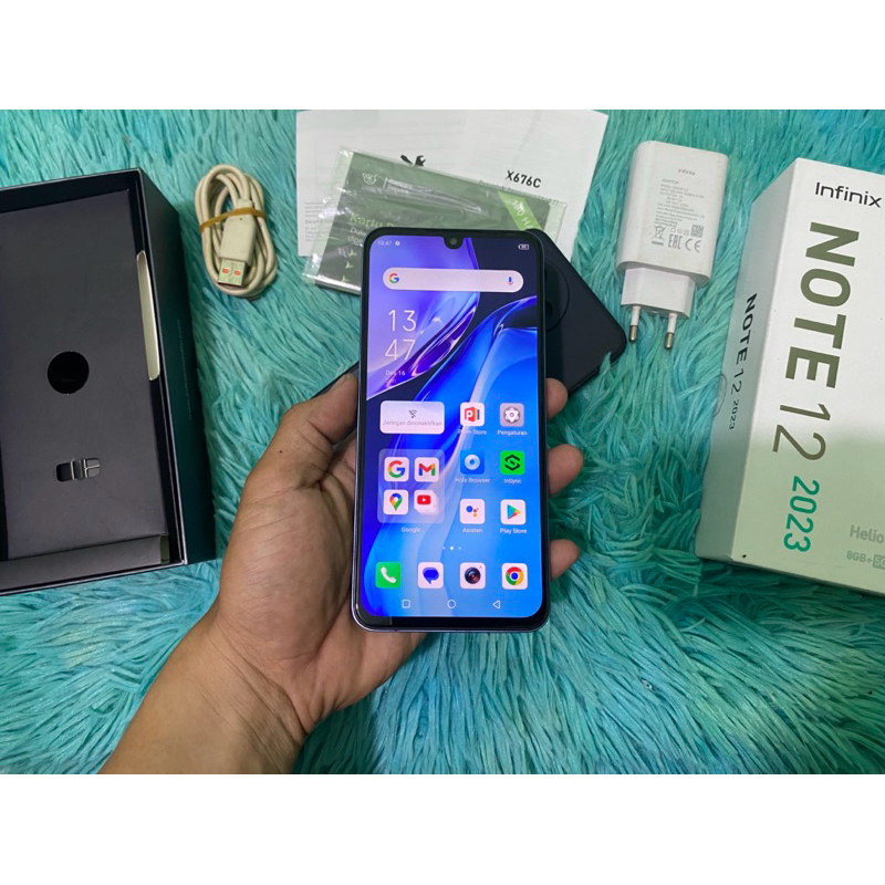 Jual INFINIX NOTE 12 2023 8/128 BEKA ORIGINAL SECOND | Shopee Indonesia