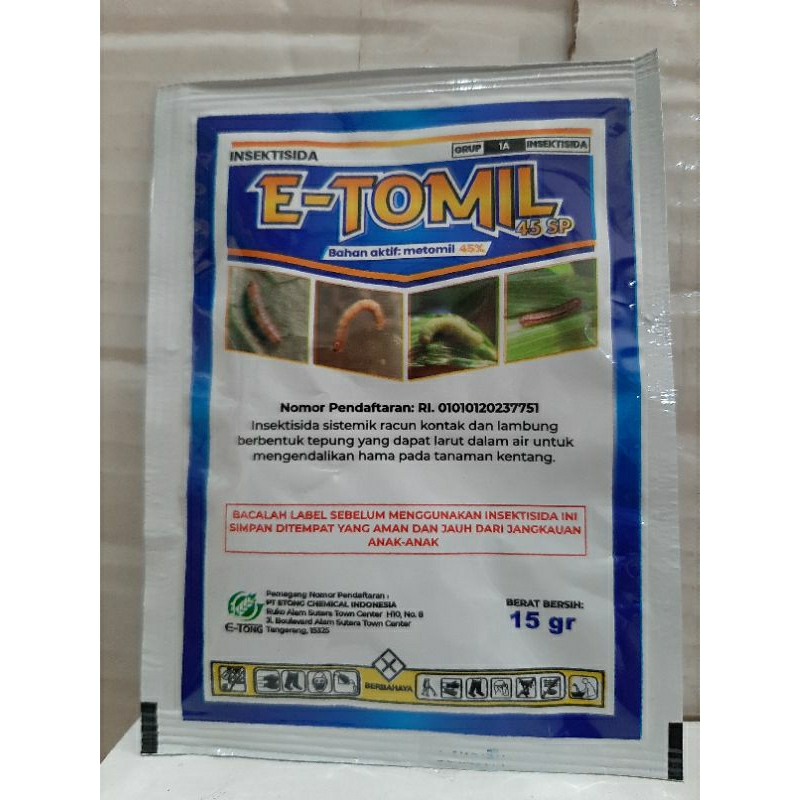 Jual Insektisida kontak E-tomil 45WP 15gr | Shopee Indonesia