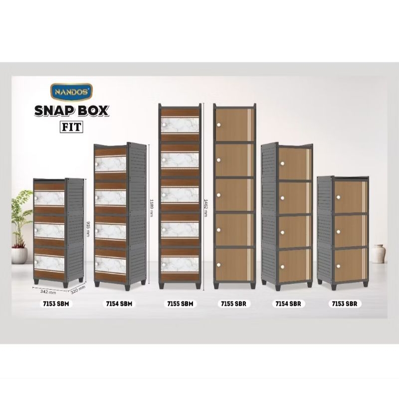 Jual BOX LOCKER / LEMARI LOCK / NAIBA NANDOS SNAP BOX FIT | Shopee Indonesia