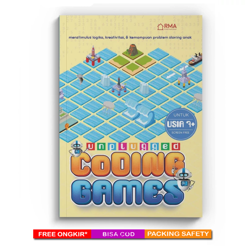 Jual Buku Kreatifitas Anak : Unplugged Coding Games | Belajar Berpikir Logis sambil bermain ...