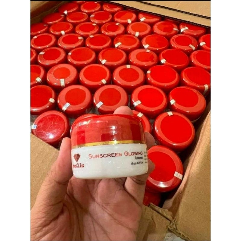Jual MAXIE SUNSCREEN GLOWING CREAM POT (TANPA BOX) | Shopee Indonesia