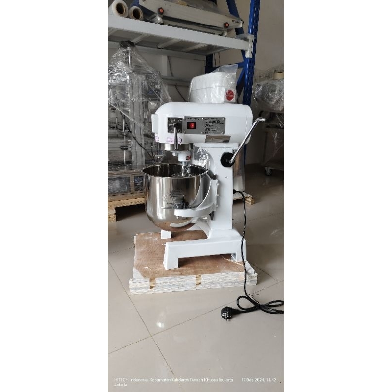 Jual PLANETARY MIXER CROWN 15 LITER B-15 MIXER ROTI 15L MIKSER 15 L ...