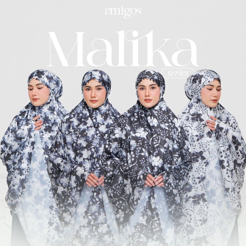 Jual Mukena Silk Dewasa 2 In 1 Laser Cut Malika Series Bahan Armani ...