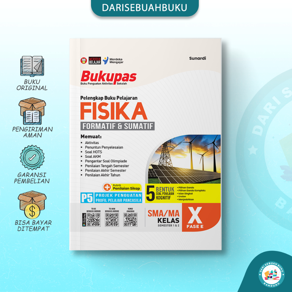Jual BUKUPAS - FISIKA SMA/MA Kelas 10 - Kurikulum MERDEKA - Buku Penunjang Belajar | Shopee ...
