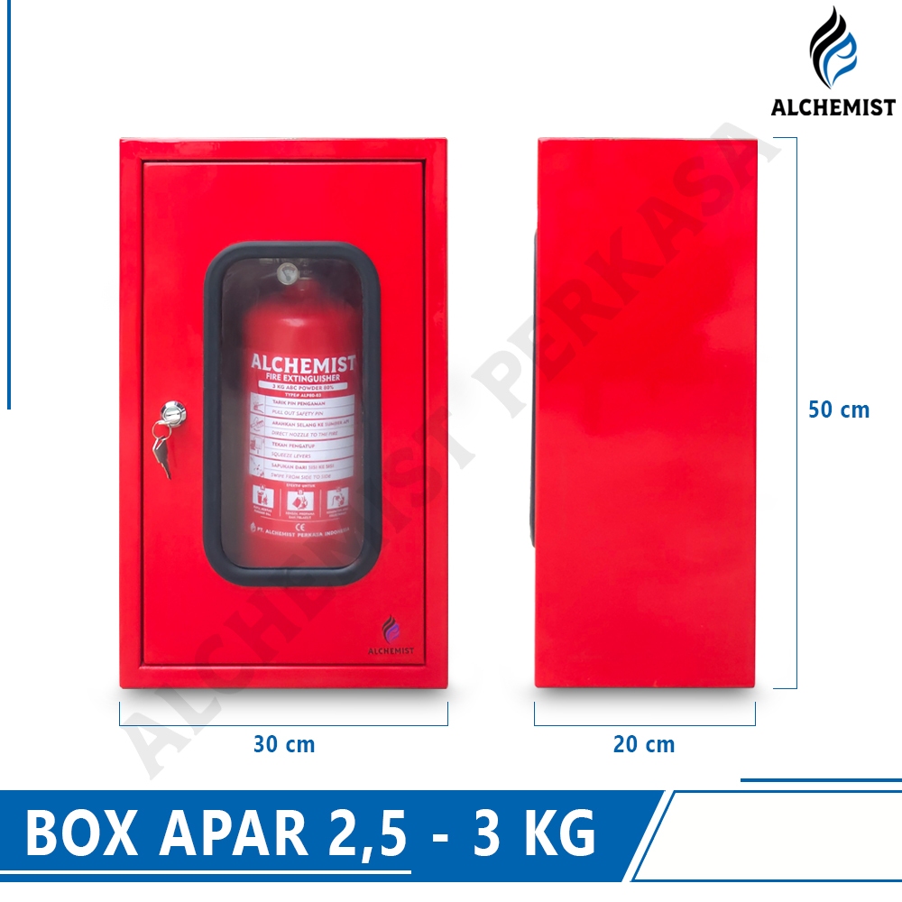Jual Box APAR DCP 2,5-3 KG - 30 x 20 x 50 cm | Shopee Indonesia