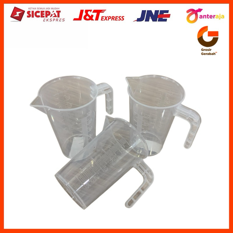 Jual measuring cup l gelas ukur with handle jc3101-1 100ml 60150 ...