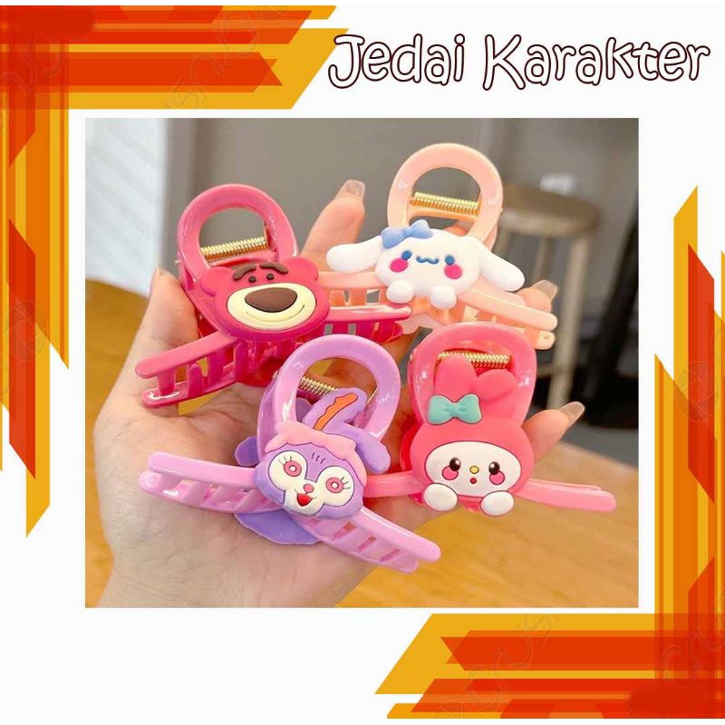 Jual Jedai karakter jepit rambut wanita anak jepitan rambut pin rambut ...