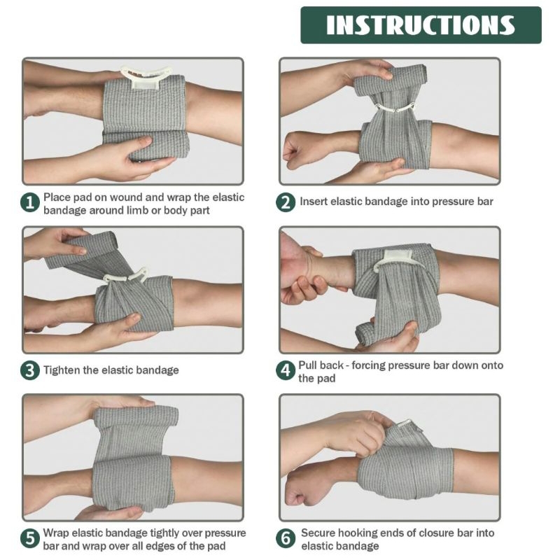 Jual Perban kompresi plester emergency steril bandage trauma first aid ...
