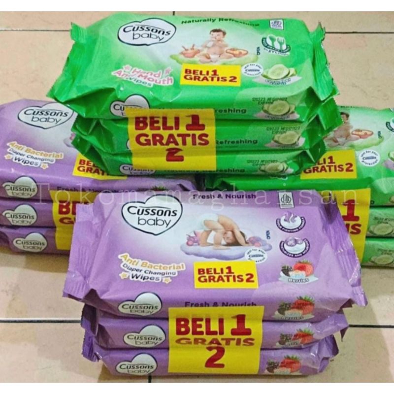 Jual tisu basah cussons baby beli 1 gratis2 | Shopee Indonesia