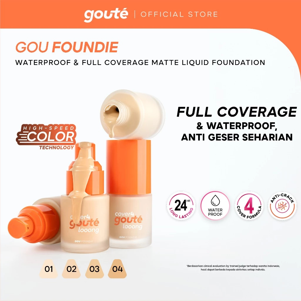 Jual Goute Goufoundie - Matte Finish, Long-lasting, Lightweiht ...