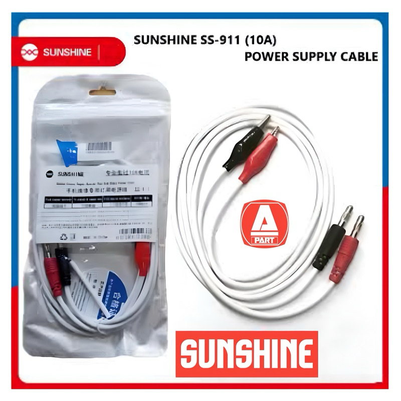 Jual KABEL POWER SUPPLY SUNSHINE SS 911 10A ORIGINAL | Shopee Indonesia