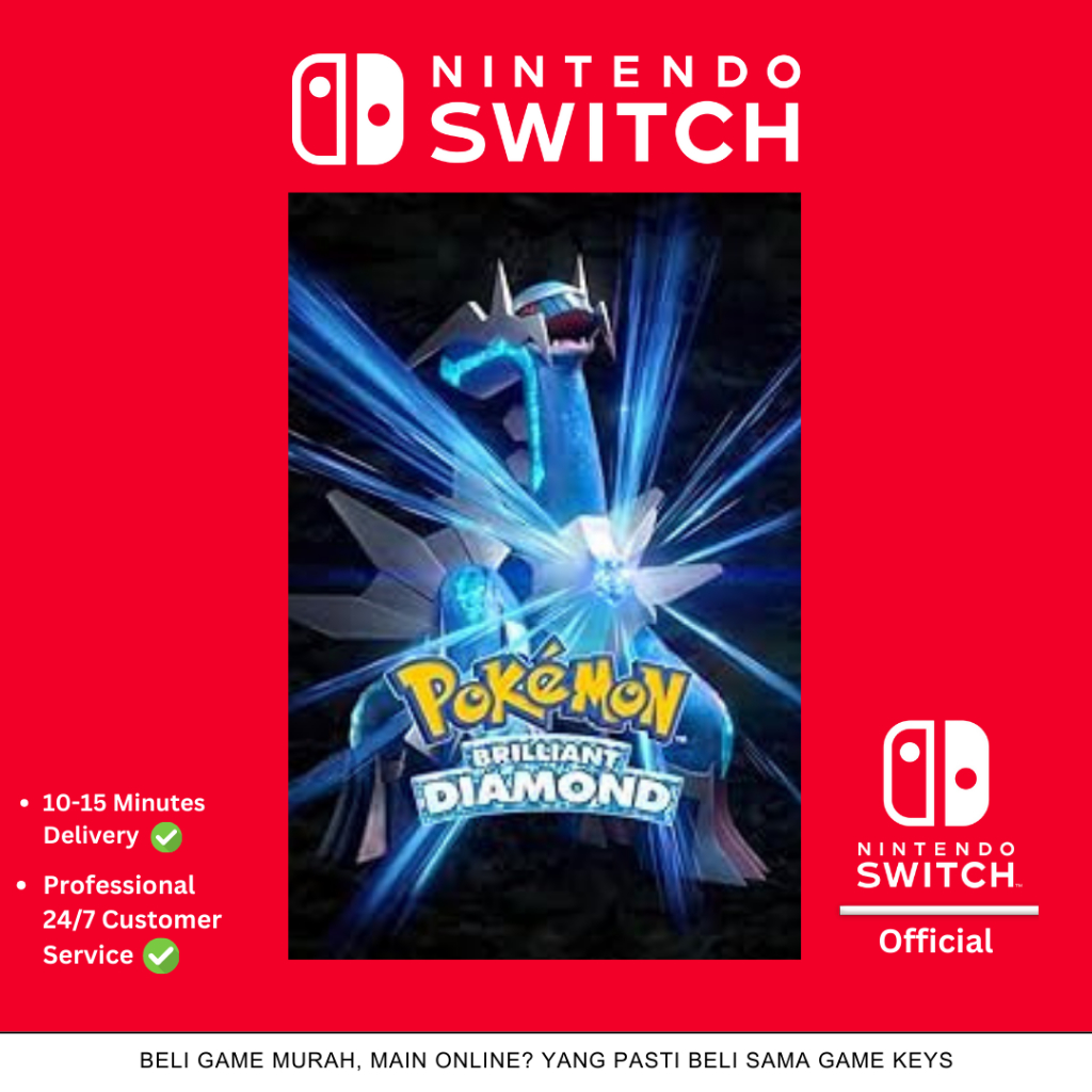 Jual Pokemon Brilliant Diamond | Nintendo Switch | Shopee Indonesia