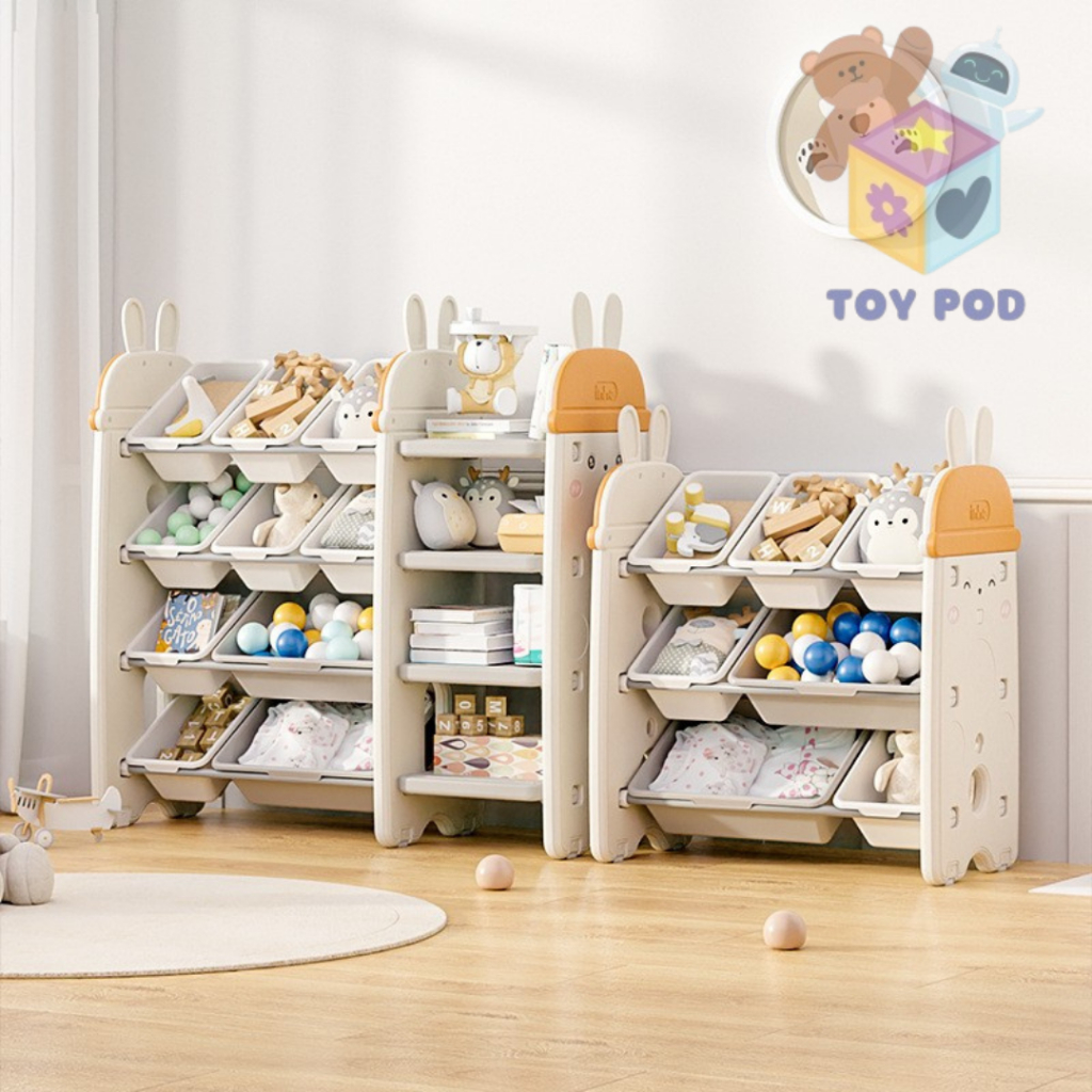 Jual RAK MAINAN ANAK SERBAGUNA ADVENTURE RABBIT / TOY STORAGE SHELF ...