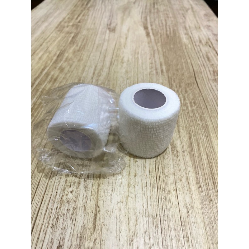 Jual Wrist Tape Taping finger 5cm x 4,5M Cohesive bandange perban ...