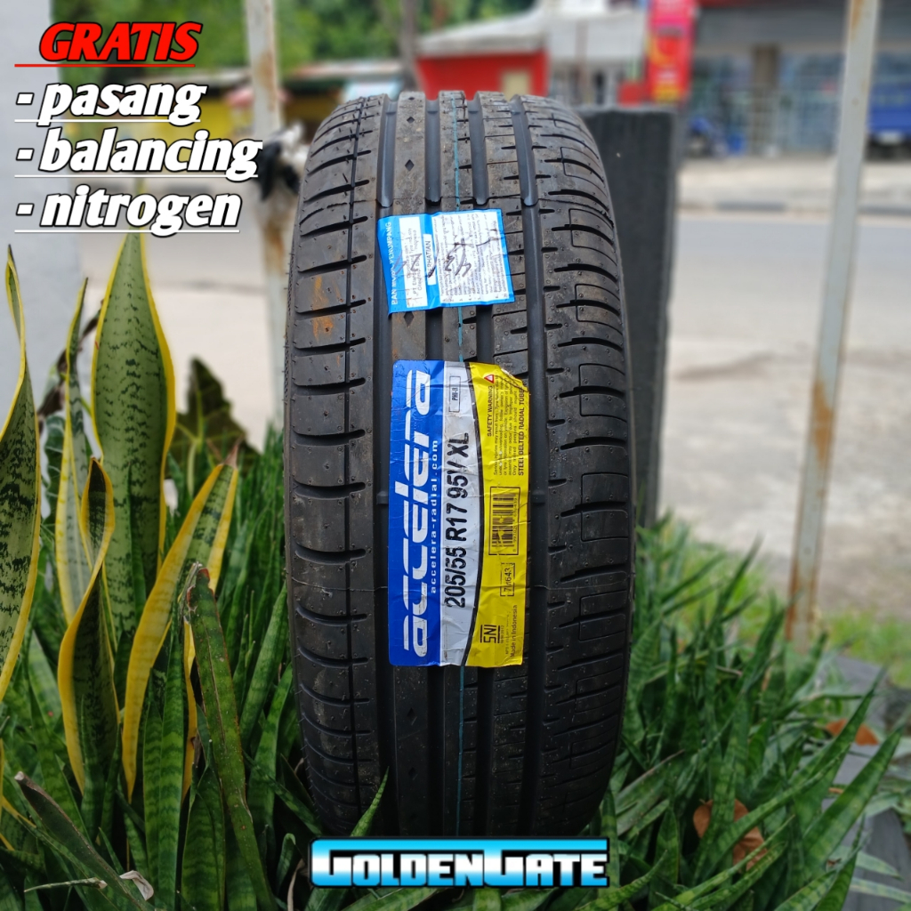 Jual Ban mobil xpander terios 205 55 r17 accelera phi r produksi terbaru | Shopee Indonesia