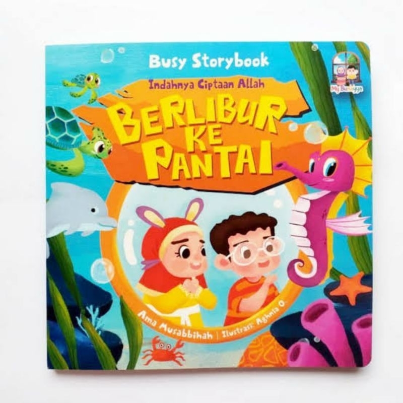Jual Busy Storybook - Berlibur ke Pantai | Shopee Indonesia