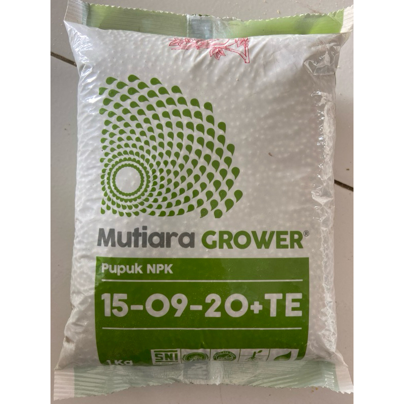 Jual Pupuk NPK Mutiara Grower Kemasan Pabrik @1kg | Shopee Indonesia