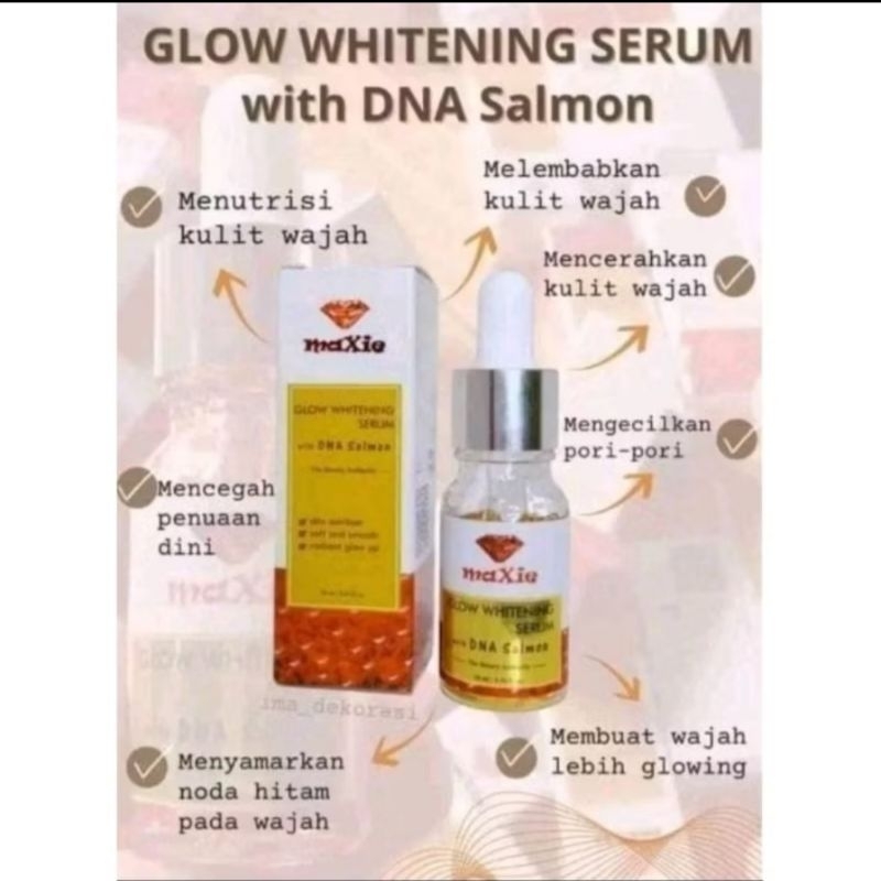 Jual NEW SERUM !!! SERUM DNA SALMON maxie skincare [BPOM] | Shopee ...