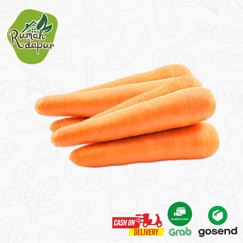 Jual SAYUR WORTEL BRASTAGI IMPORT / BERAT 500 GRAM | Shopee Indonesia