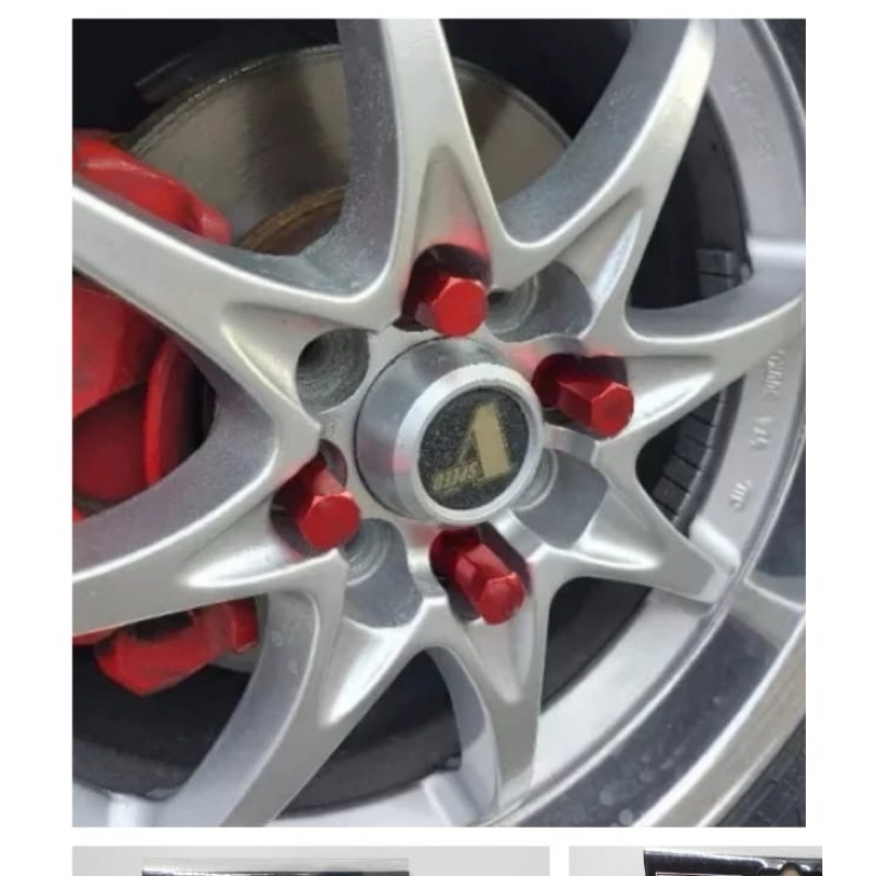 Jual Mur roda mobil lug nut D1 speed 1.5mm | Shopee Indonesia