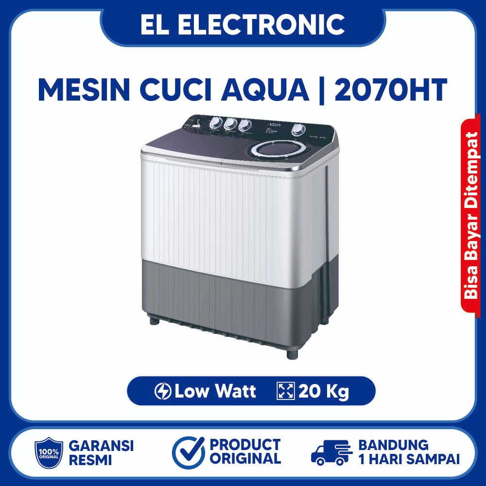 Jual MESIN CUCI AQUA 2 TABUNG QW 760 / 860 / 960 / 1080 / 1260 / 2070 ...