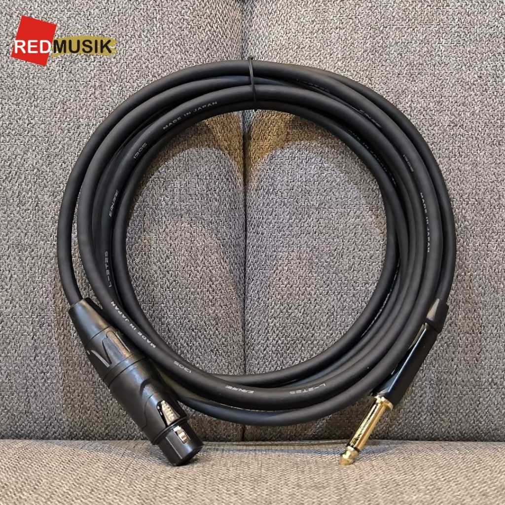 Jual Kabel Microphone TS ke XLR Female Canare SPL Kabel Mic TS - XLR ...